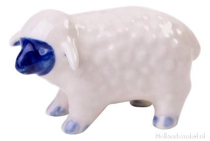 Miniatuur Schaap "Sammy" The webshop for Dutch Delftware
